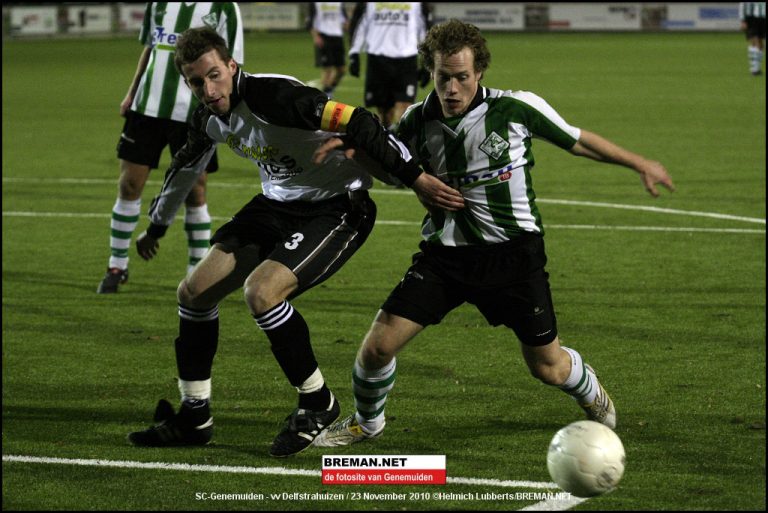SC.Genemuiden – v.v. Delfstrahuizen, 89 minuut 1-0