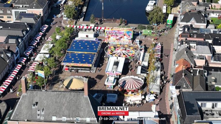 Drone beelden van Biestemerk Genemuiden